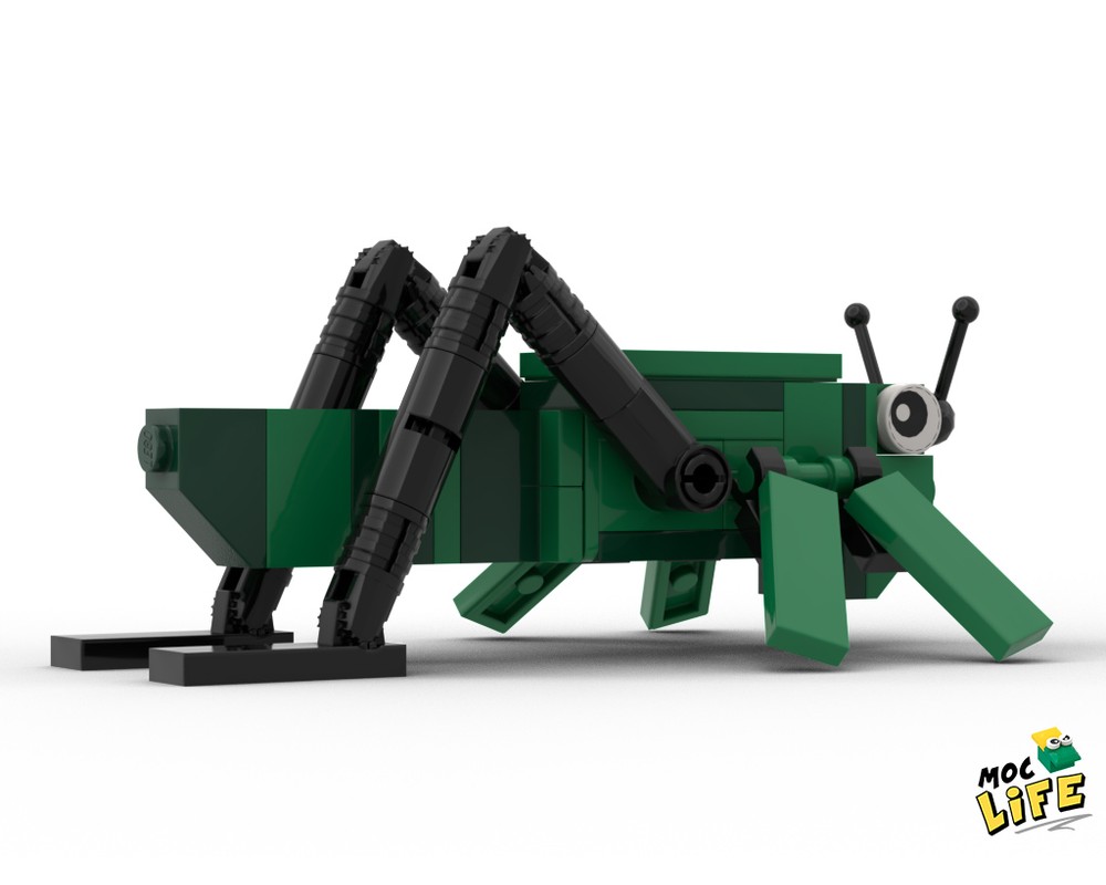 LEGO MOC Grasshopper by MocLife | Rebrickable - Build with LEGO