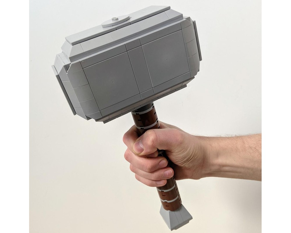 LEGO MOC Mjolnir! (No Base) by glenn_tanner55 | Rebrickable - Build ...
