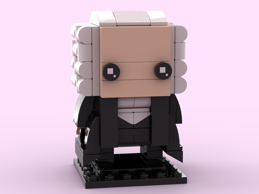 LEGO MOC Johann Sebastian Bach - Great Composers BrickHeadz by ...