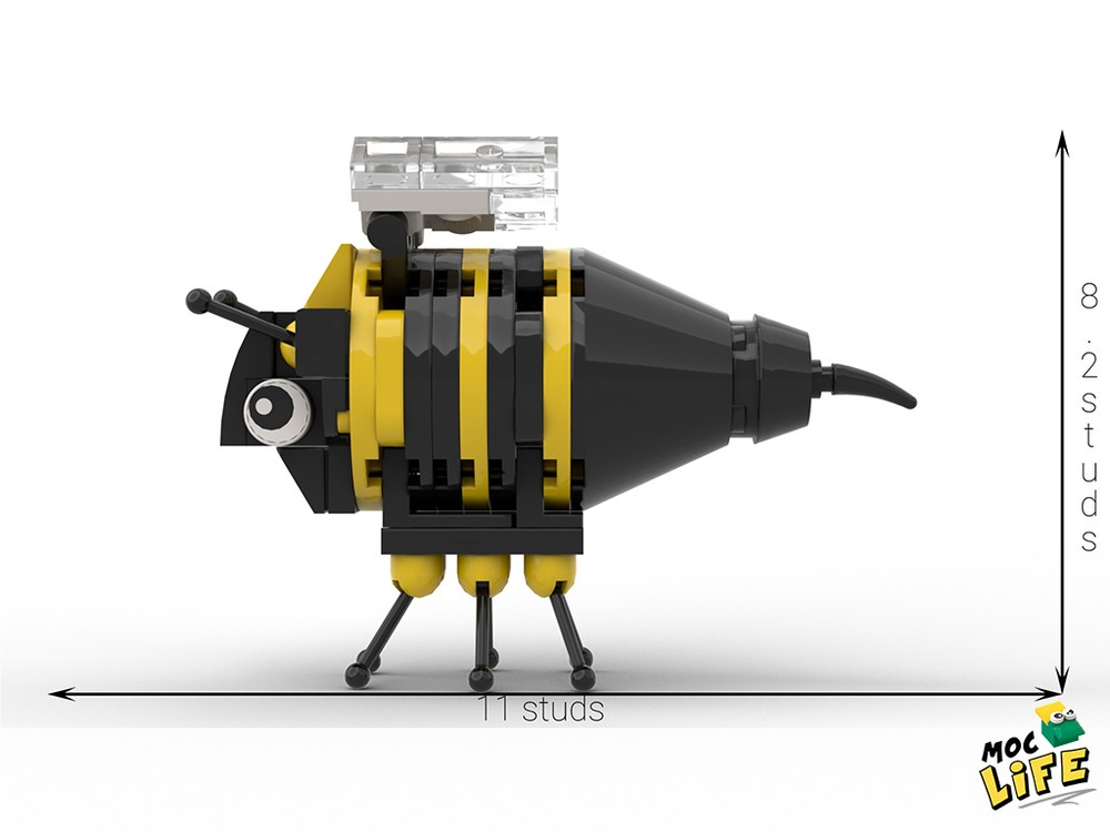 LEGO MOC bumblebee by MocLife | Rebrickable - Build with LEGO
