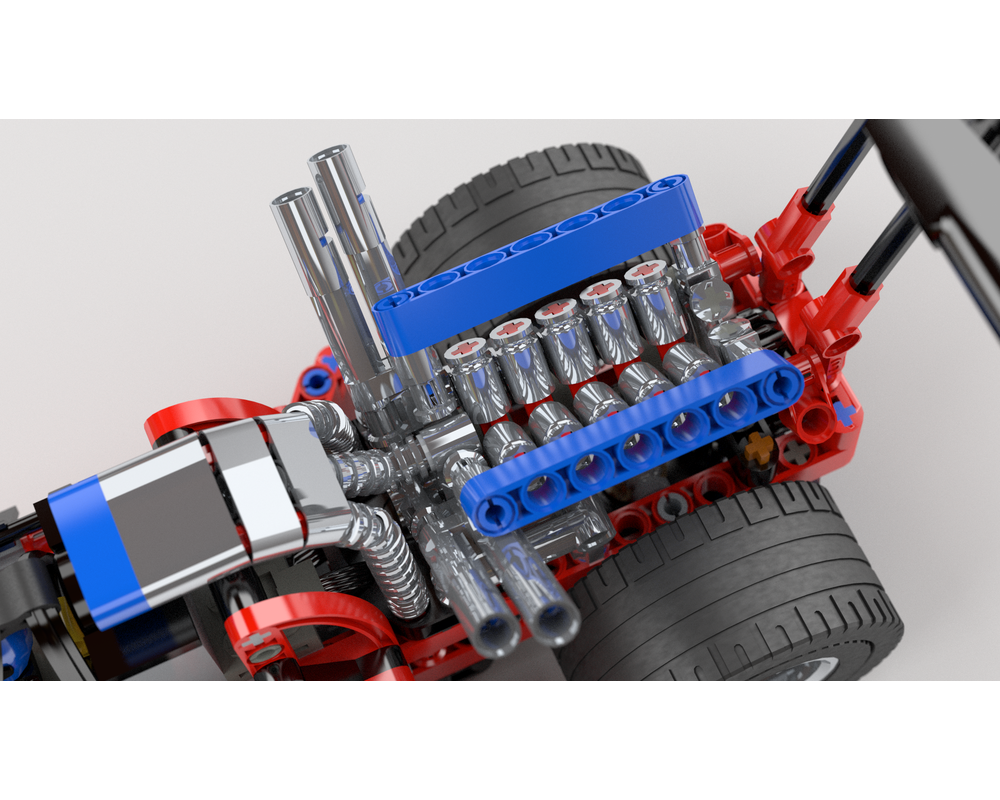 LEGO MOC the Drag by kub0slaw | Rebrickable - Build with LEGO