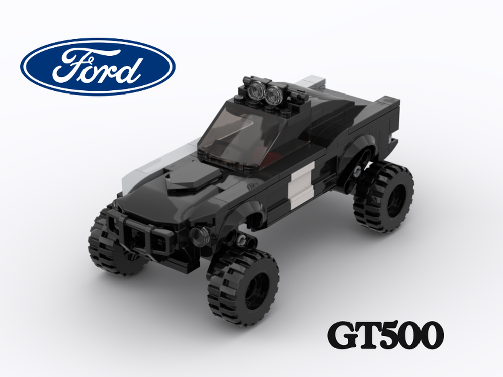 LEGO MOC 1968 Ford Mustang GT fastback "hades" 4x4 by BEAR MOCS ...
