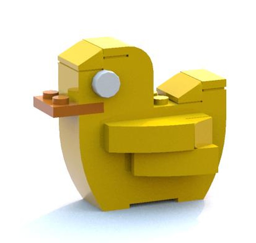 Lego Moc Duck By 13502718629 Rebrickable Build With Lego