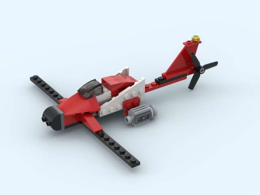 Lego Moc 31057 Turbo Plane By Fysztof Rebrickable Build With Lego