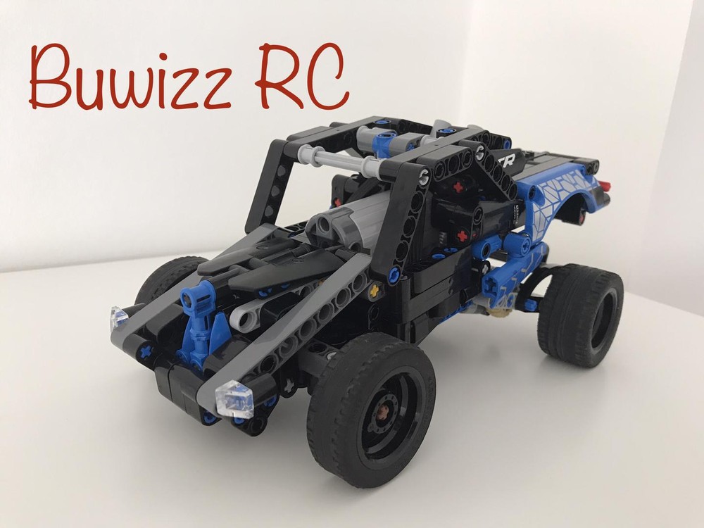 Lego Moc Buwizz Rc Mod For 42123 Offroad Buggy By Bricklab2006