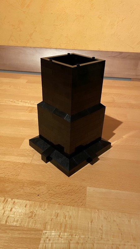 LEGO MOC Bust Stand by BerndderBrick | Rebrickable - Build with LEGO