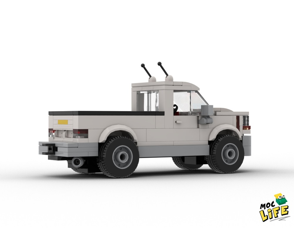 LEGO MOC Chevrolet K20 by MocLife | Rebrickable - Build with LEGO