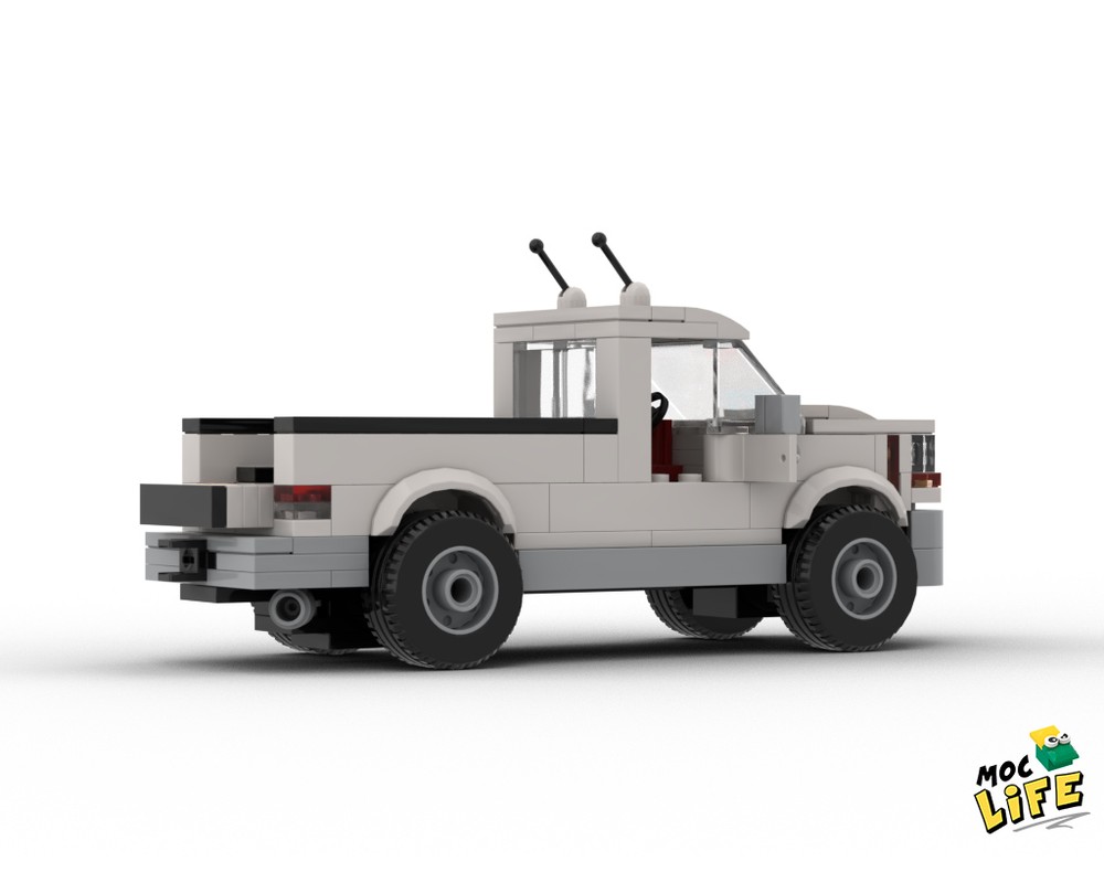 LEGO MOC Chevrolet K20 by MocLife | Rebrickable - Build with LEGO