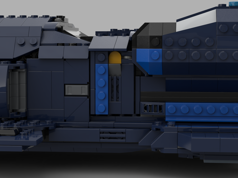 LEGO MOC 1:250 scale elite dangerous Type-7 by TheRealBeef1213 ...