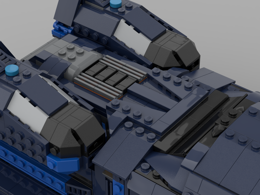 LEGO MOC 1:250 scale elite dangerous Type-7 by TheRealBeef1213 ...