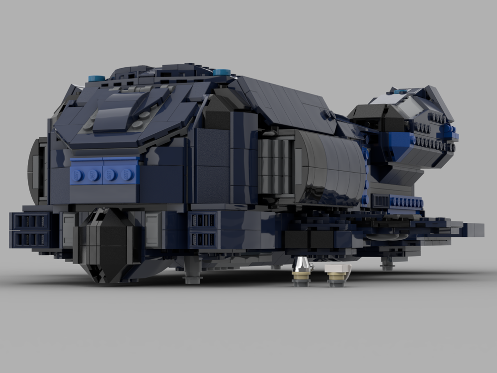 LEGO MOC 1:250 scale elite dangerous Type-7 by TheRealBeef1213 ...