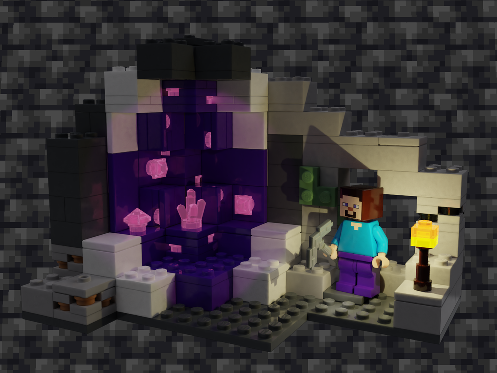 LEGO MOC The Amethyst Geode by veyniac | Rebrickable - Build with LEGO