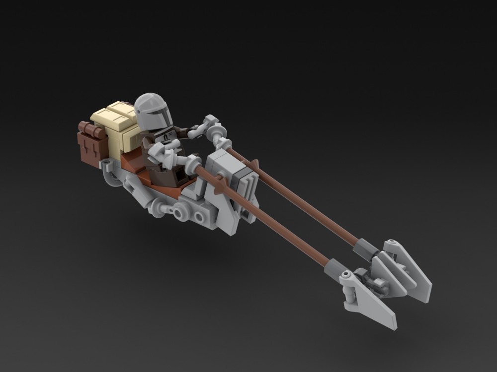 LEGO MOC Zephyr-J Speeder Bike (as seen on The Mandalorian) by thomin ...