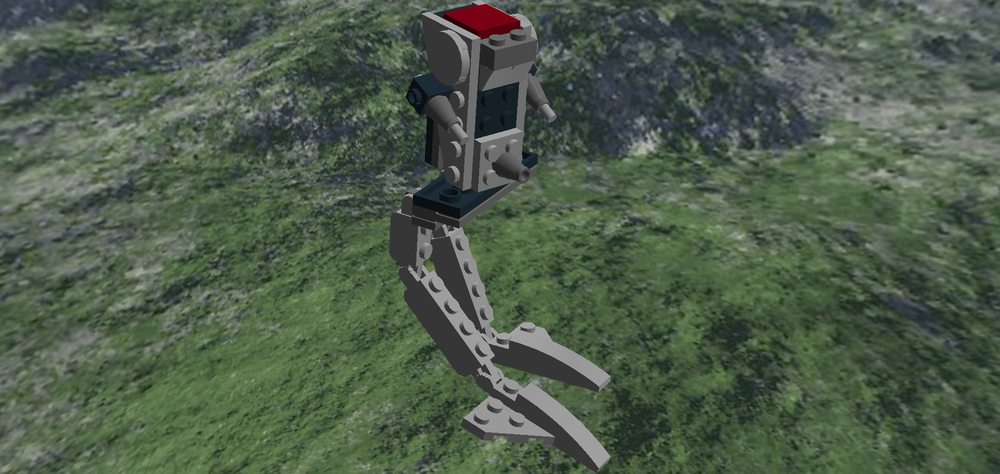 LEGO MOC 8014 alternate AT-ST by TeagueO | Rebrickable - Build with LEGO