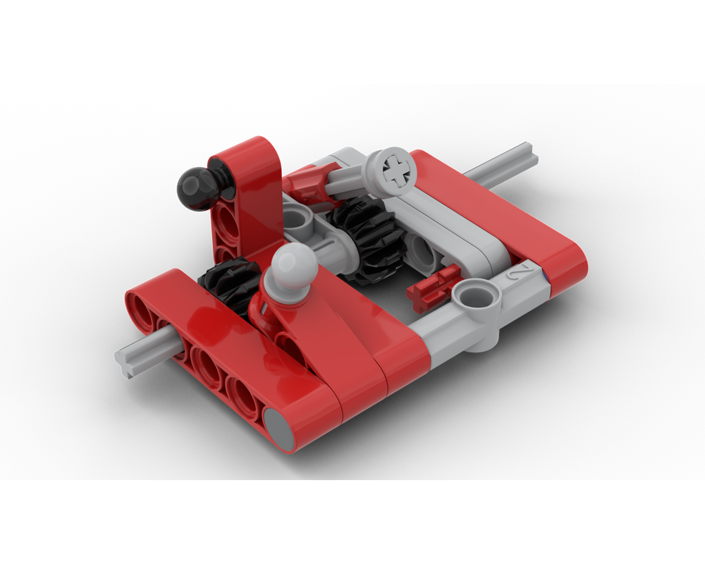LEGO MOC One-Way Output Mechanism 1 by 2in1 | Rebrickable - Build with LEGO