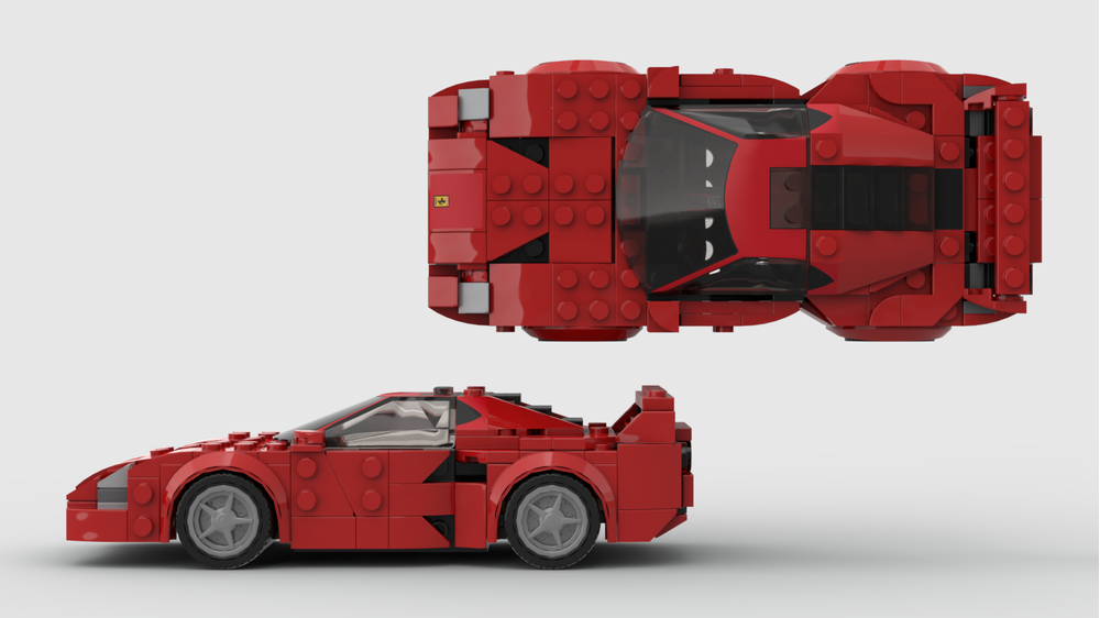 LEGO MOC-78865 76895 F40 by Schwimpy | Rebrickable - Build with LEGO