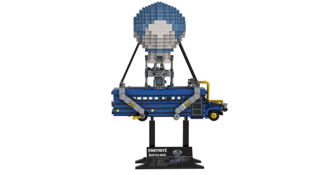 LEGO MOC Fortnite's The Battle bus by hrodas | Rebrickable - Build with ...