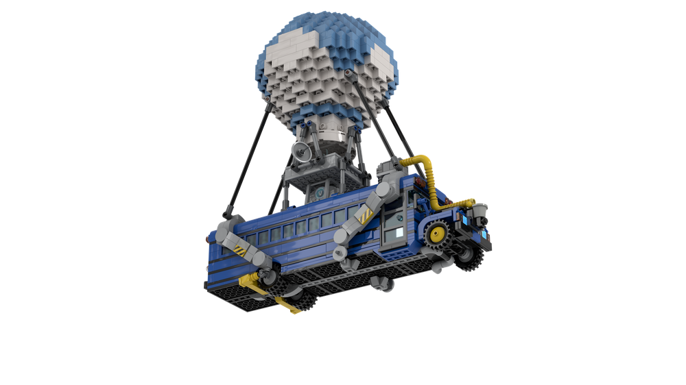 LEGO MOC Fortnite's The Battle bus by hrodas | Rebrickable - Build with ...
