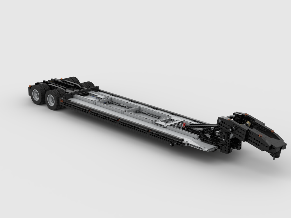 LEGO MOC Low Boy Trailer with preload and Gooseneck by Mani91 ...