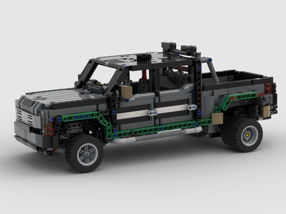 LEGO MOC Ford F-350 Dually Pickup Truck (DRW) 42078 C-Model by ...