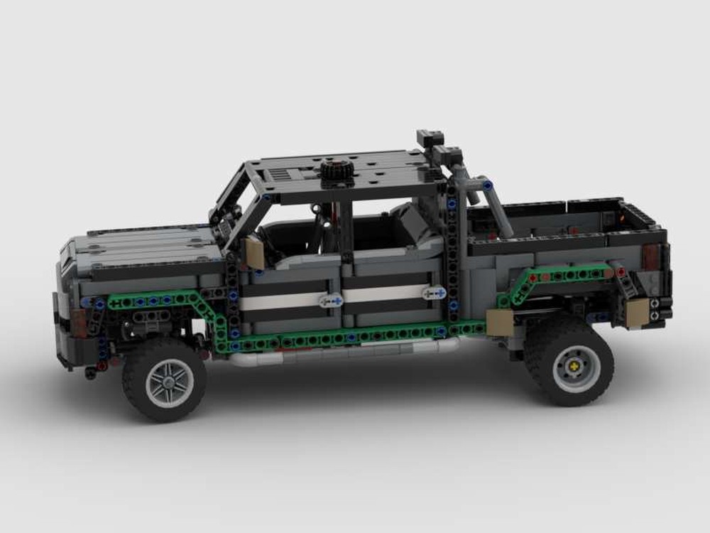 LEGO MOC Ford F-350 Dually Pickup Truck (DRW) 42078 C-Model by ...