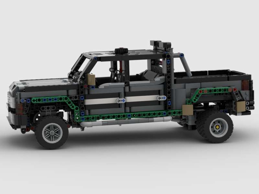 LEGO MOC Ford F-350 Dually Pickup Truck (DRW) 42078 C-Model by ...