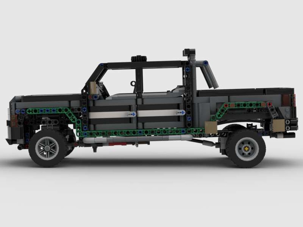 LEGO MOC Ford F-350 Dually Pickup Truck (DRW) 42078 C-Model by ...