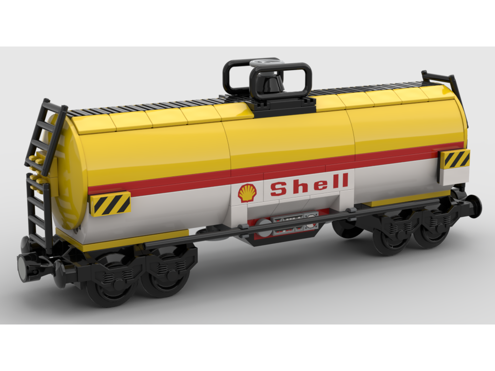 LEGO MOC Shell Tanker by Rocket Racer318 | Rebrickable - Build with LEGO
