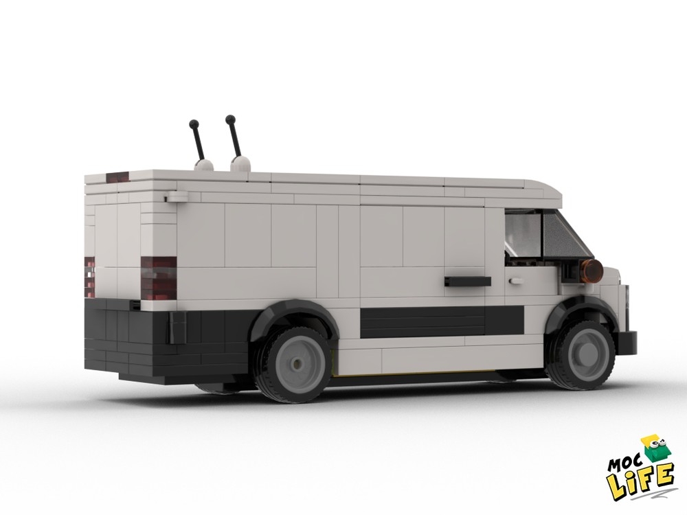 LEGO MOC Ford Transit 250 by MocLife | Rebrickable - Build with LEGO