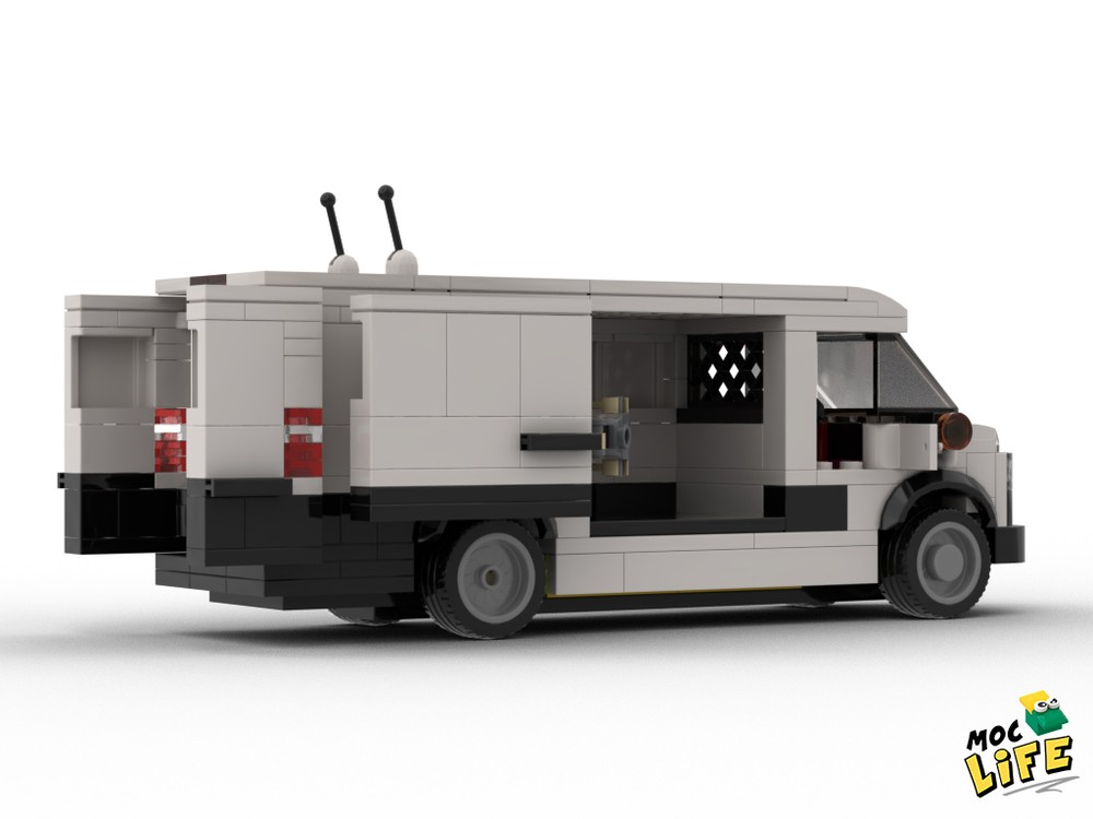 LEGO MOC Ford Transit 250 by MocLife | Rebrickable - Build with LEGO