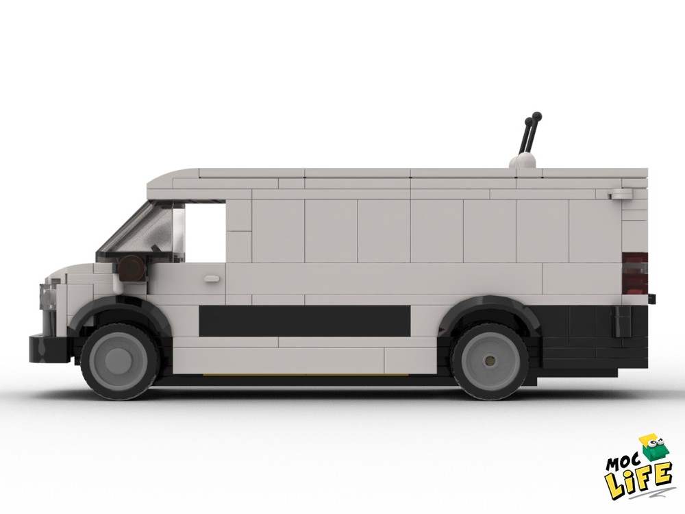 LEGO MOC Ford Transit 250 by MocLife | Rebrickable - Build with LEGO