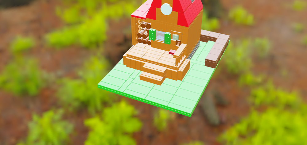 LEGO MOC Stardew Valley Farmhouse by cod1 | Rebrickable - Build with LEGO