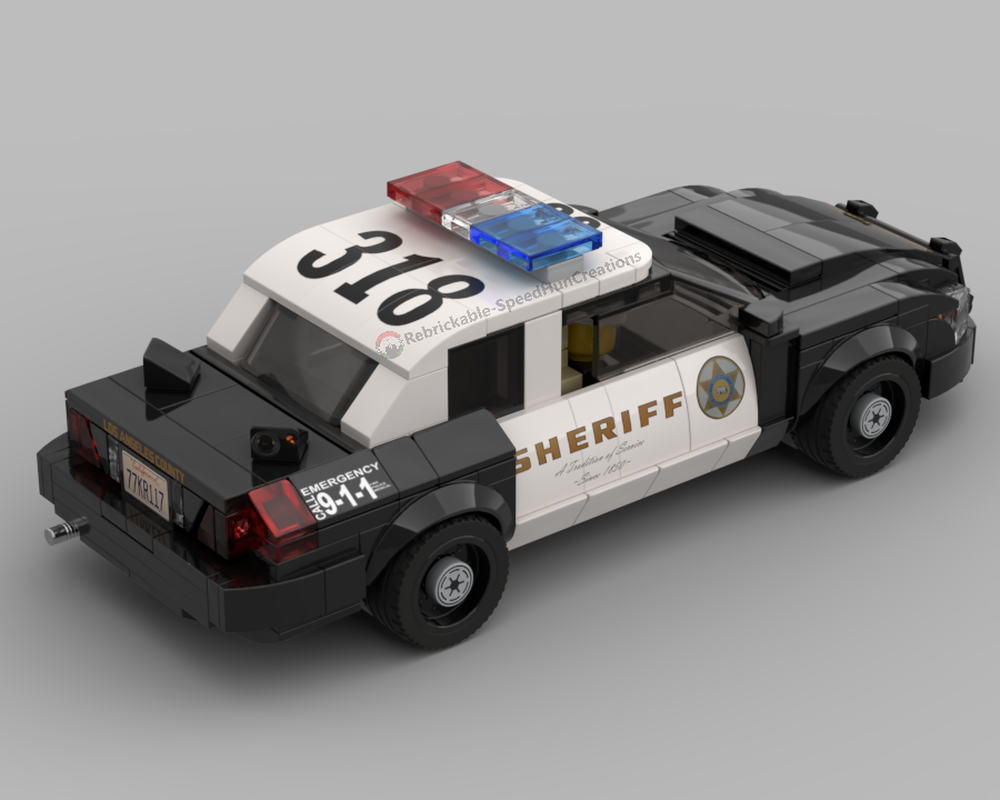 LEGO MOC Ford Crown Victoria Police Interceptor/Cruiser (LA) by ...