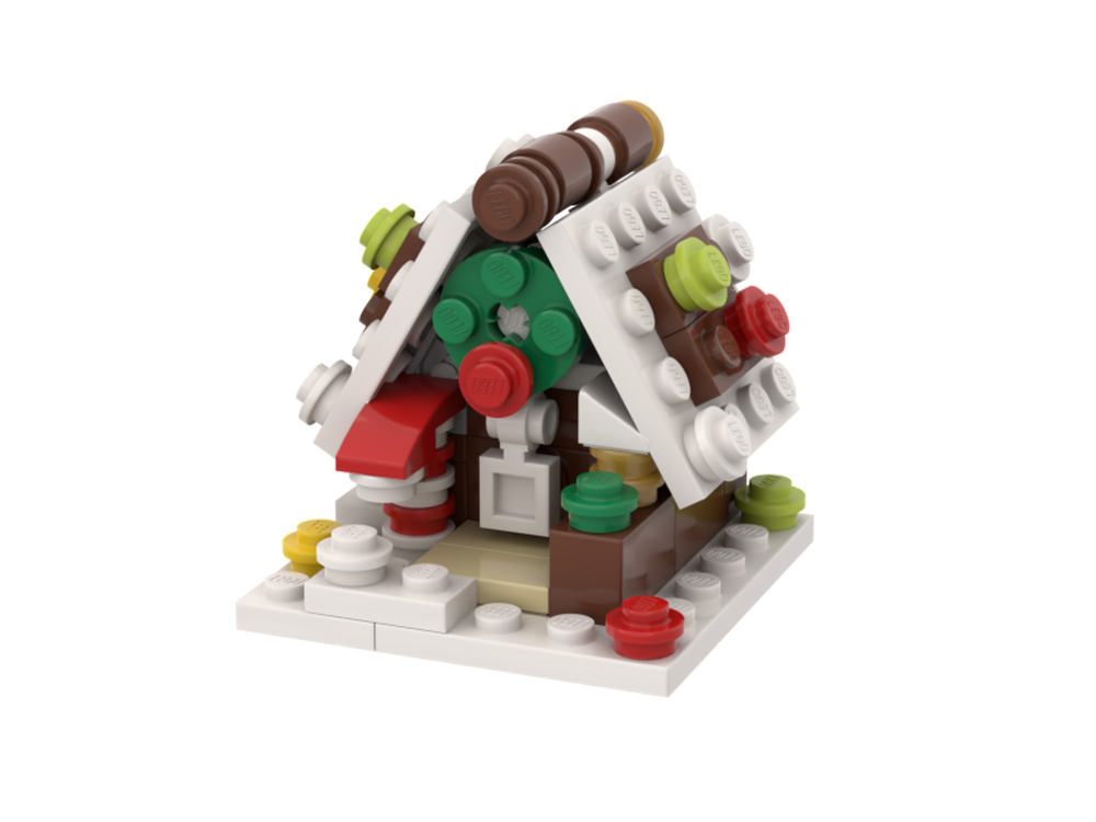 LEGO MOC Christmas Gingerbread House by wycreation | Rebrickable ...