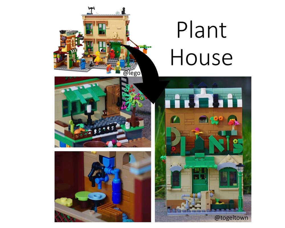 LEGO MOC Plant House by Togeltown | Rebrickable - Build with LEGO