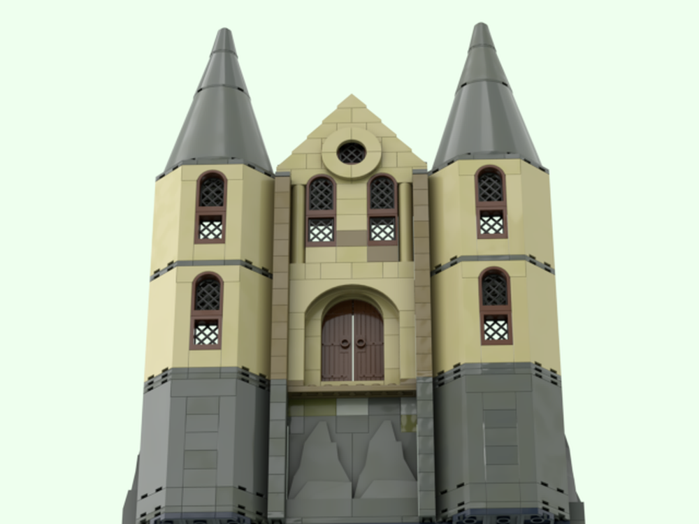 Lego Moc Viaduct Entrance By Simplygryffindor Rebrickable Build