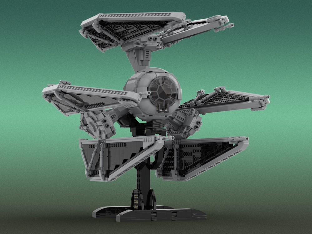 LEGO MOC TIE / D Defender - Short by thomin | Rebrickable - Build with LEGO