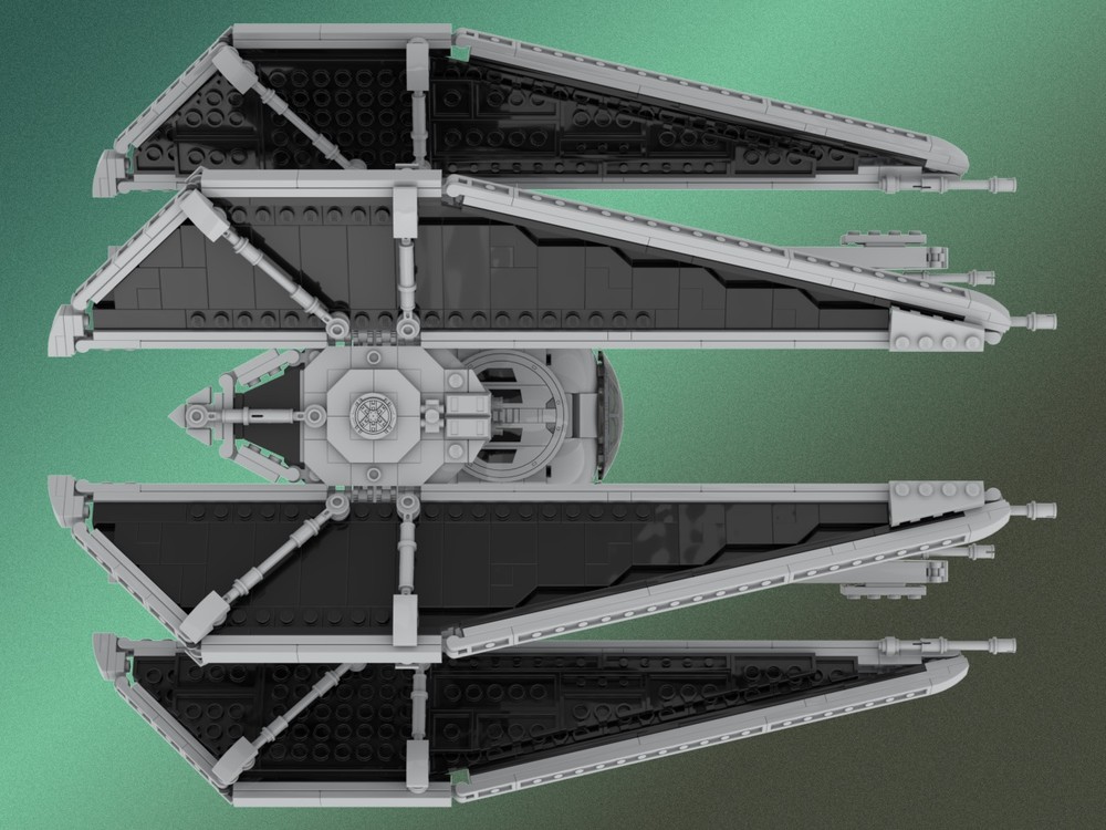 LEGO MOC TIE / D Defender - Short by thomin | Rebrickable - Build with LEGO