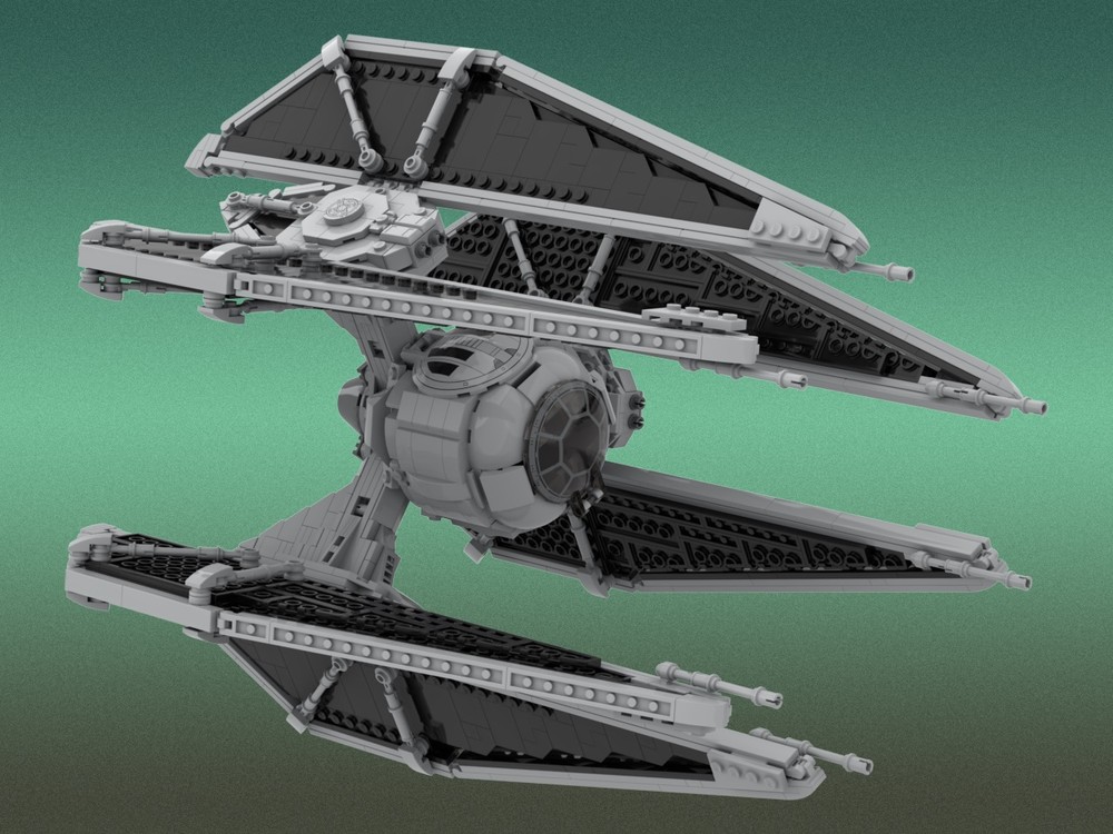 LEGO MOC TIE / D Defender - Short by thomin | Rebrickable - Build with LEGO