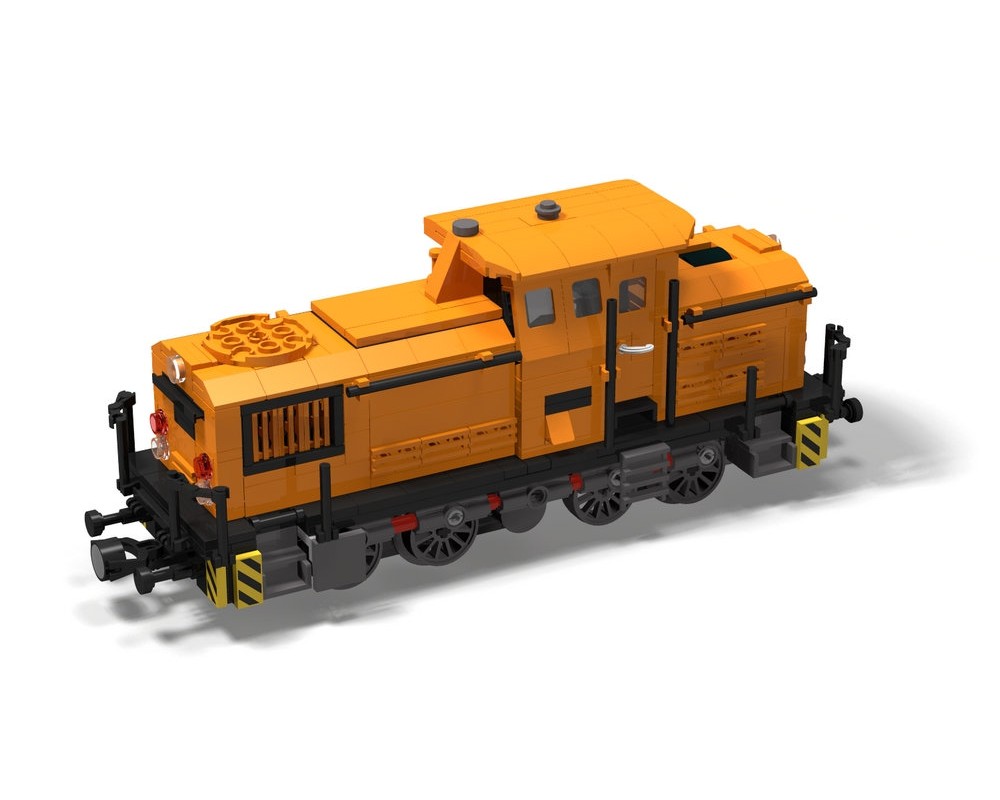 LEGO MOC Diesel-locomotive DR BR 106 Diesellokomotive by www.bricks-on ...