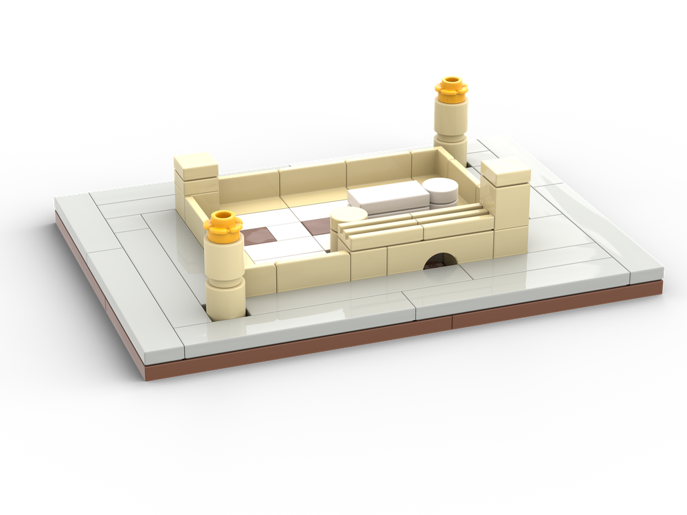 LEGO MOC Qasr al Hosn 1:1000 model by namu0816 | Rebrickable - Build ...