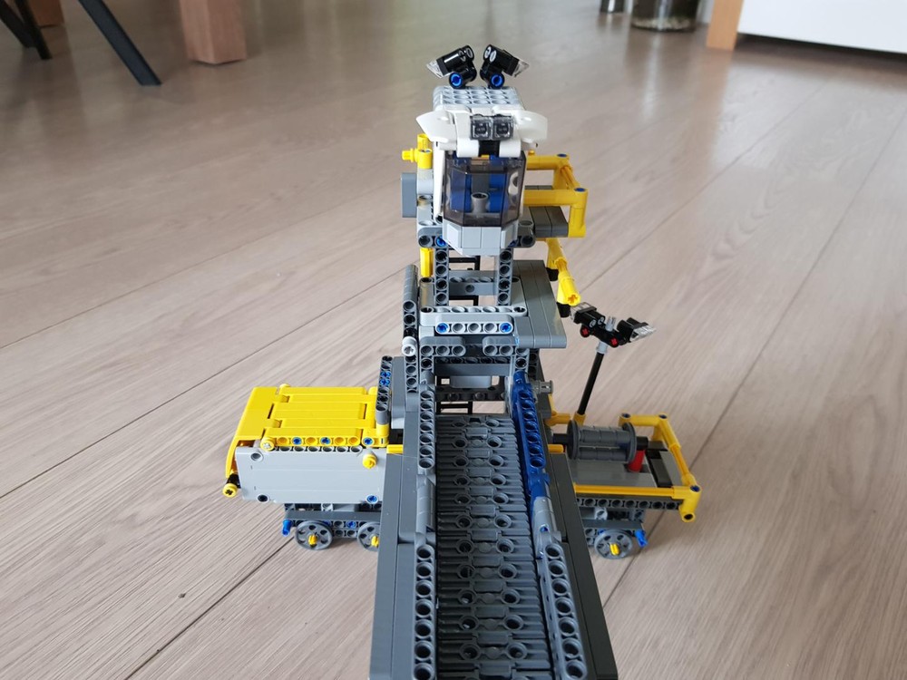 LEGO MOC Bridge Bucketwheel Reclaimer by BertusM | Rebrickable - Build ...