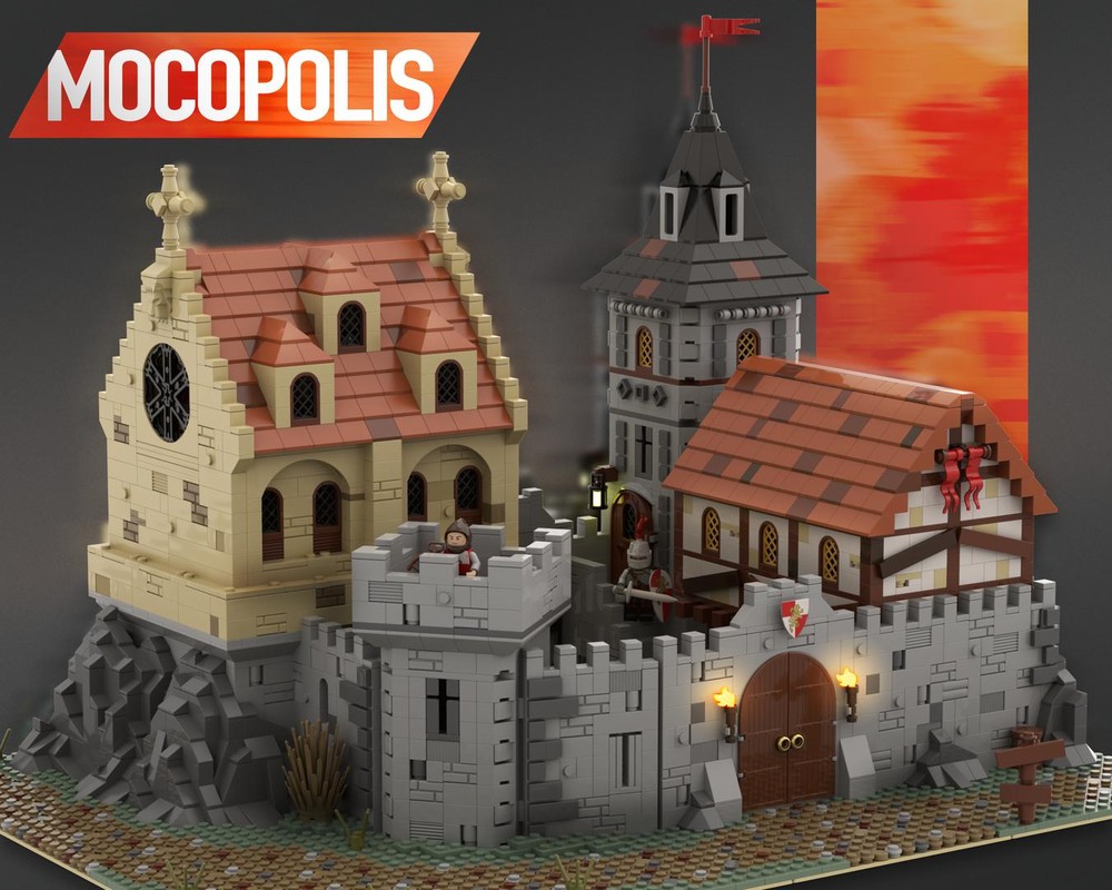 LEGO MOC Medieval Castle 2 by MOCOPOLIS | Rebrickable - Build with LEGO