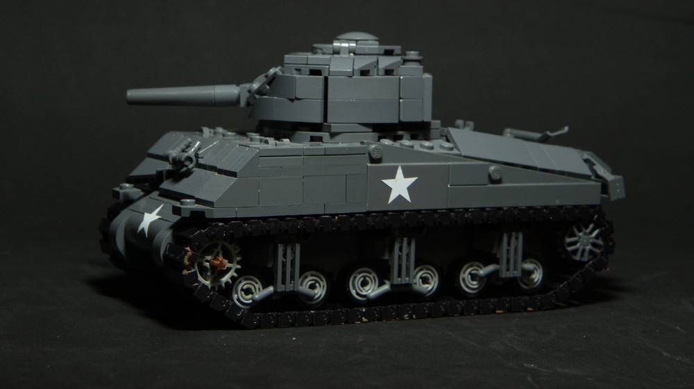 Lego Moc M4a3 Sherman By Twinbricks Rebrickable Build With Lego