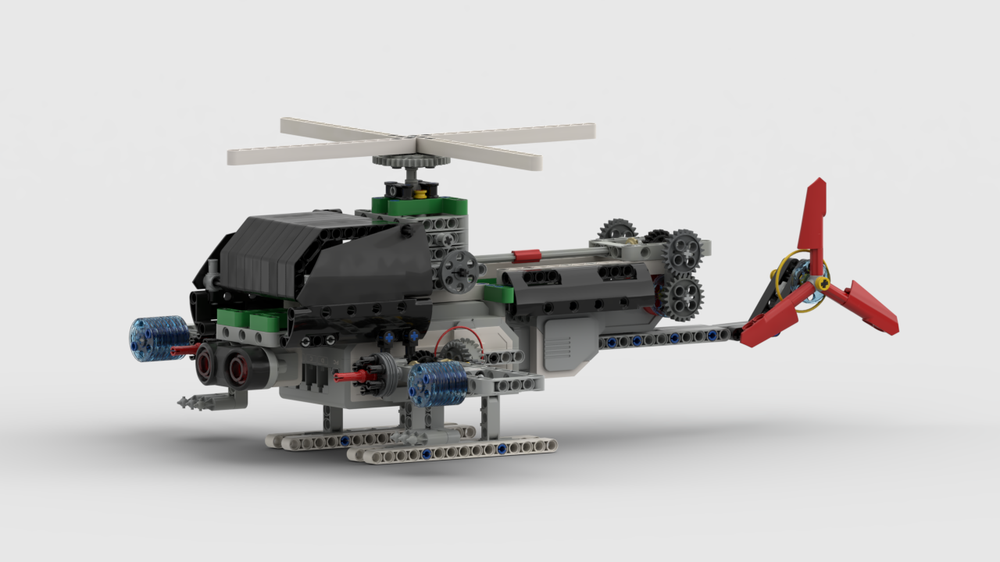 LEGO MOC armed helicopter by david.yin168 | Rebrickable - Build with LEGO