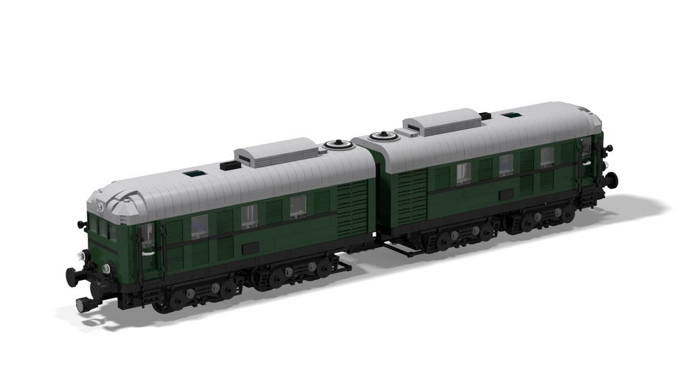 LEGO MOC Diesel-locomotive DB BR V188 by www.bricks-on-rails.de ...