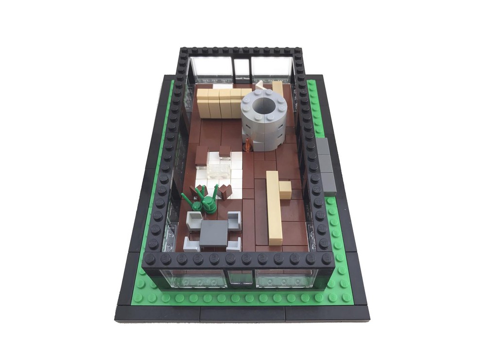 LEGO MOC The Glass House by Thomus_Bean | Rebrickable - Build with LEGO
