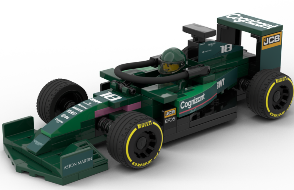 LEGO MOC 2021 Aston Martin AMR21 Formula One F1 Car by matthew_is ...