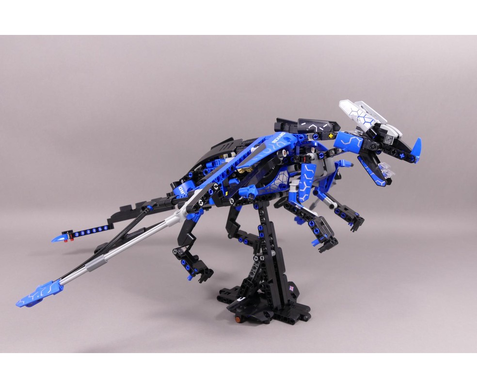 LEGO MOC Blue Dragon (42123 C-Model) by grohl | Rebrickable - Build ...