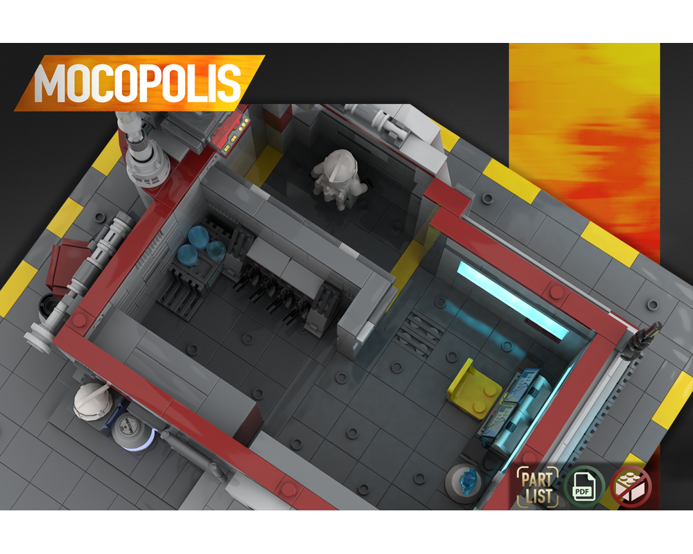 LEGO MOC SW Clone Base Outpost by MOCOPOLIS | Rebrickable - Build with LEGO